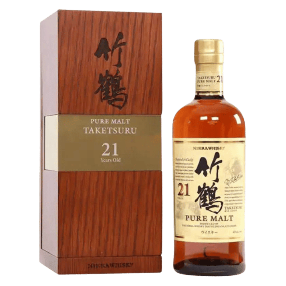 Taketsuru 21 Year Old Pure Malt Wooden Box Edition – Whisky Gallery Global