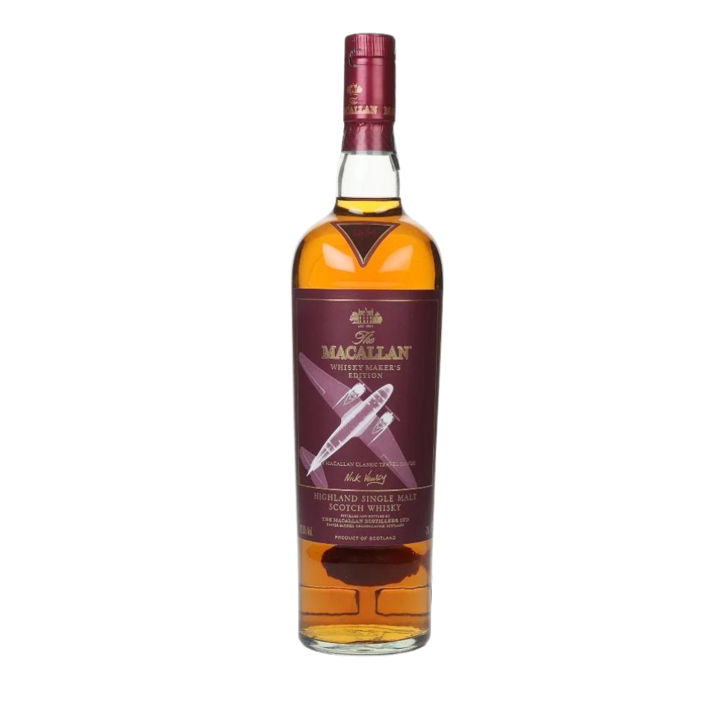 The Macallan Whisky Maker's Edition - Classic Travel Range (Plane Labe ...