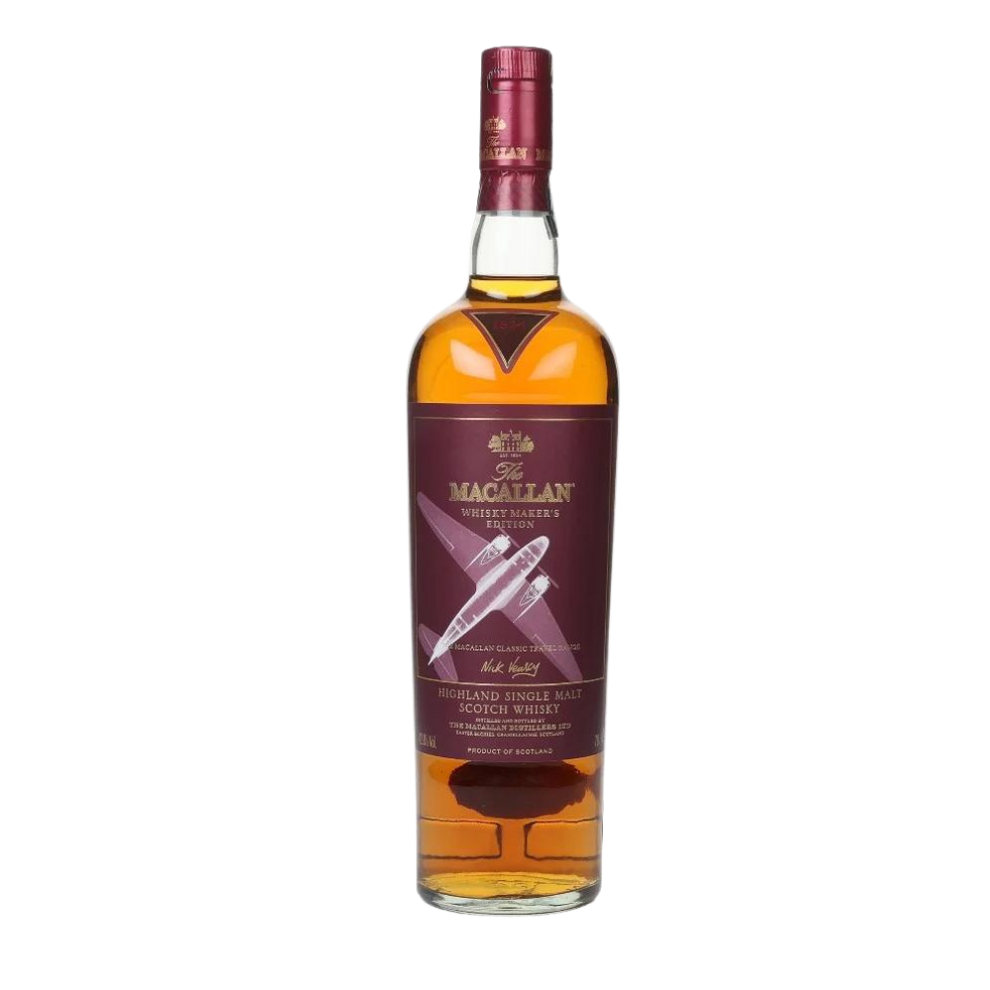 The Macallan Whisky Maker's Edition - Classic Travel Range (Plane Labe ...
