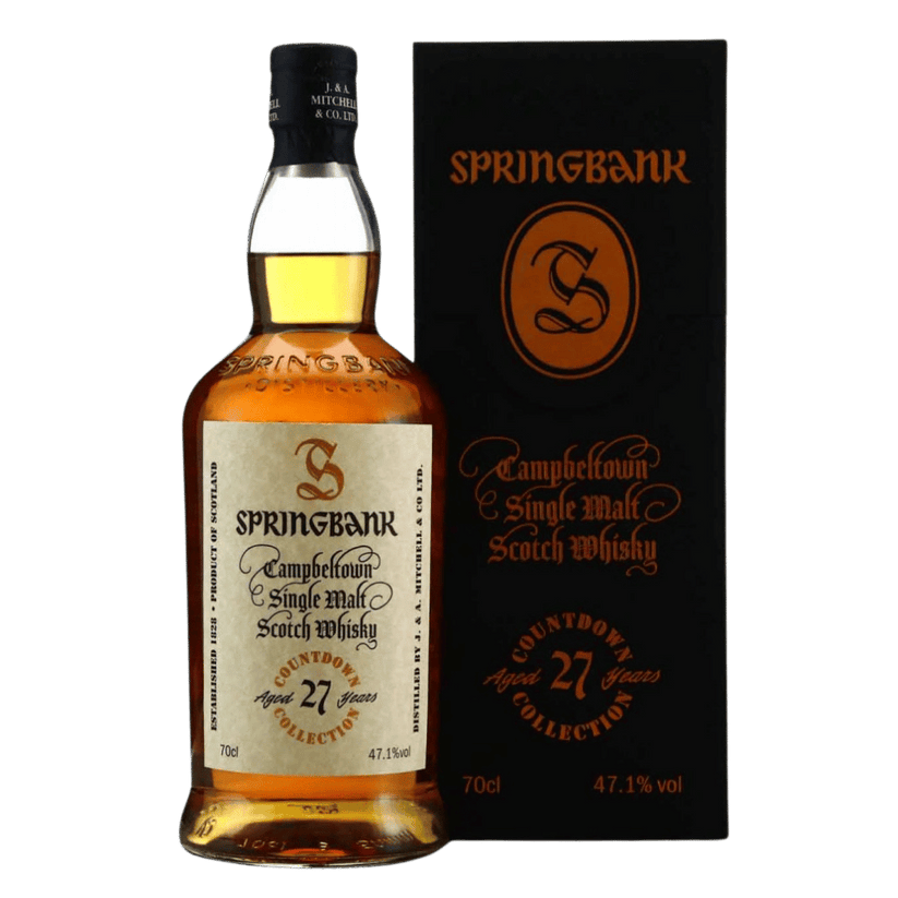 Springbank 27 Year Old Countdown Collection with Miniature – Whisky ...