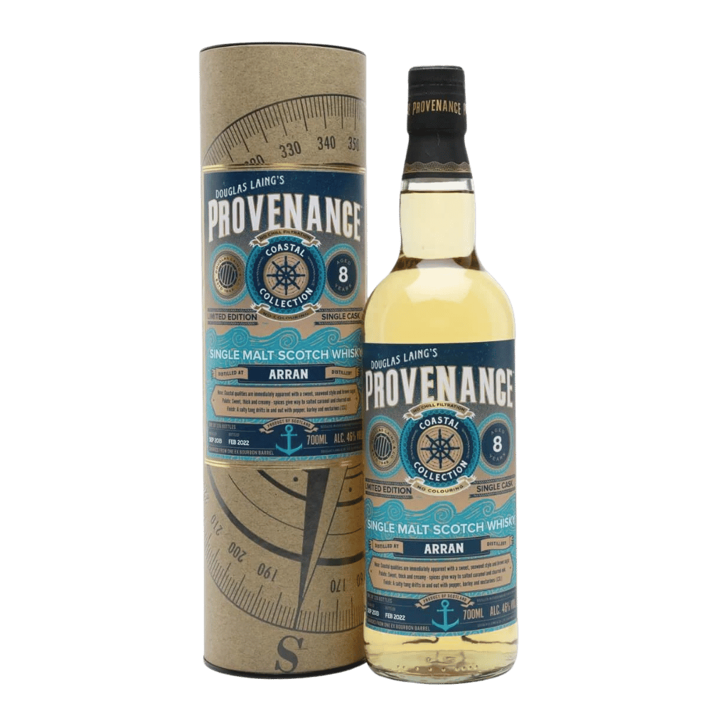 Provenance Coastal Collection Arran 8 Year Old 2013 – Whisky Gallery Global