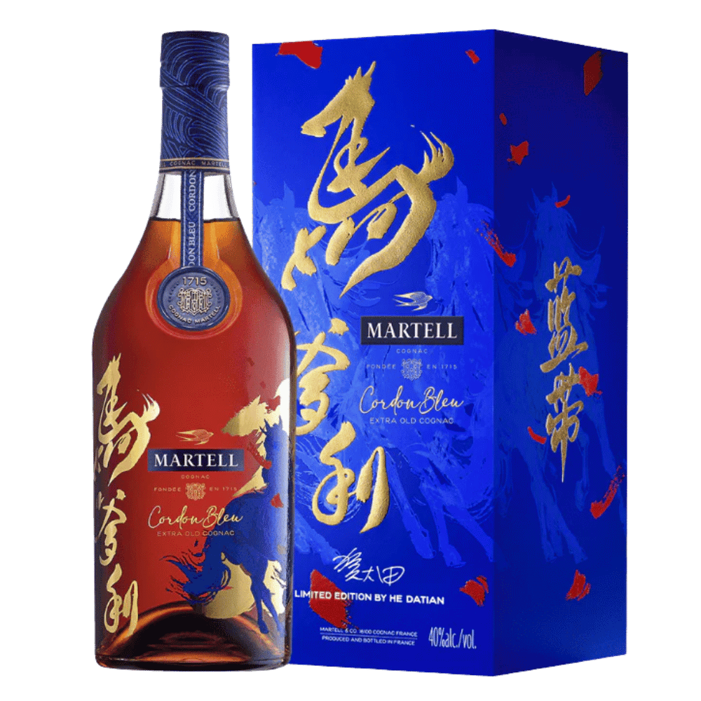 Martell Cordon Bleu CNY 2026 Limited Edition by He Datian (Year of Hor ...